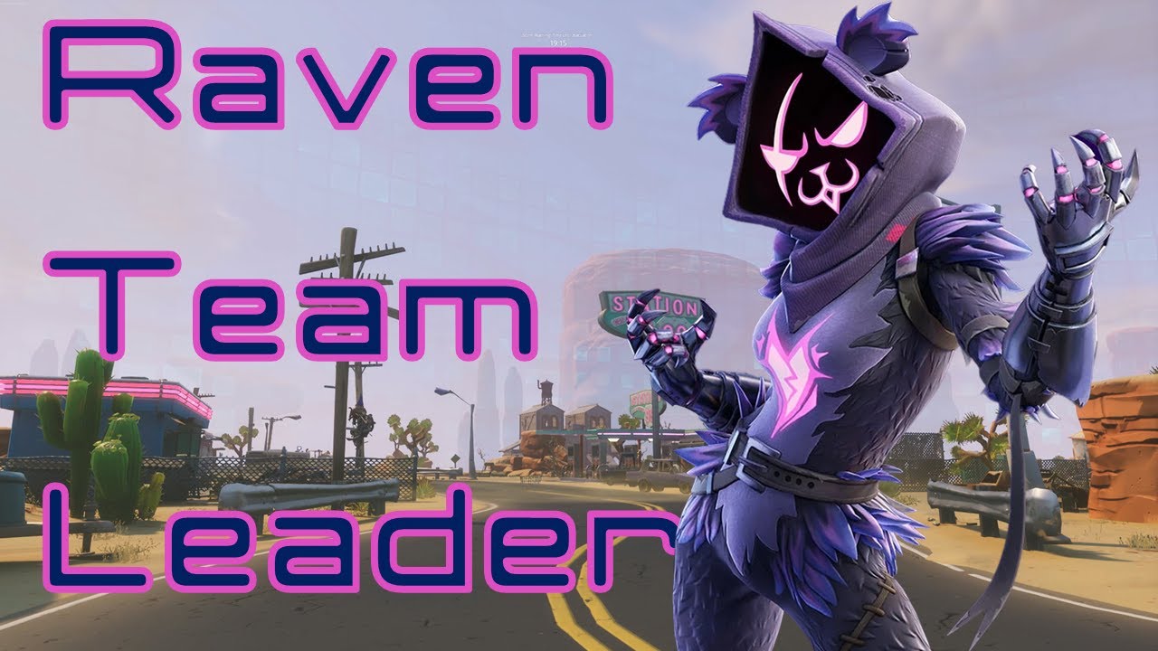 Purple Raven Team Leader Skin STW 160 - YouTube