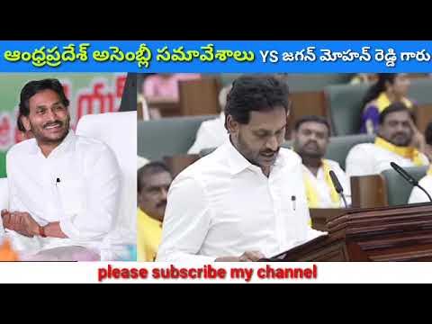 YS Jagan Mohan Reddy Takes Oath In AP Assembly - YouTube