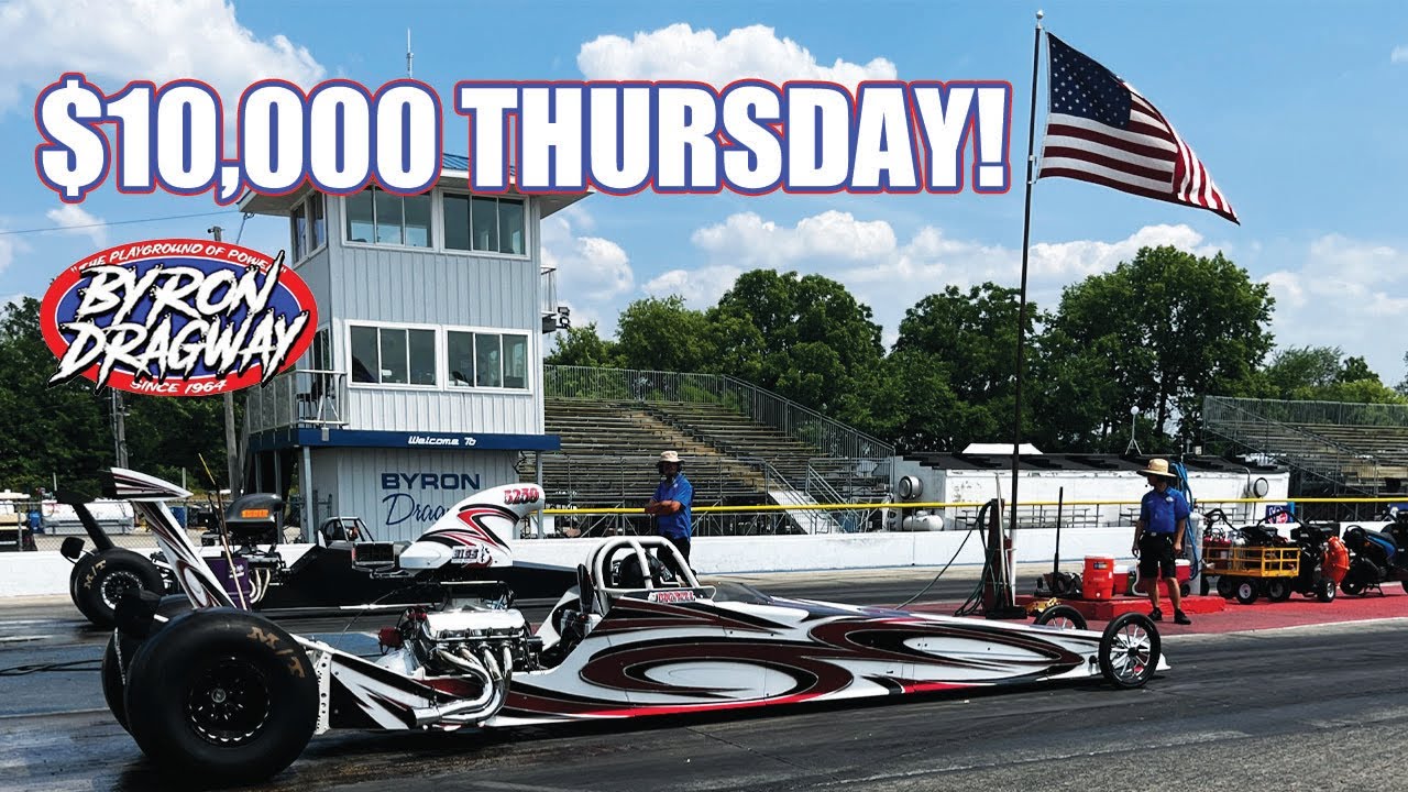 $10,000 Thursday at Byron Dragway! - YouTube
