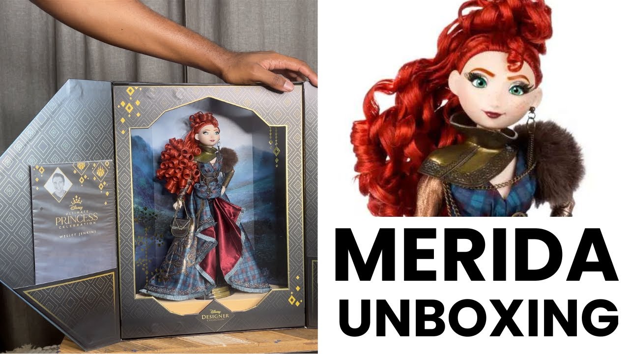 Merida-Disney Store Designer Premier Unboxing | Vernon's Closet - YouTube
