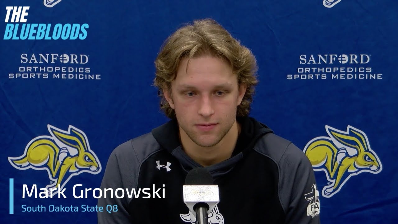 FCS National Championship Press Conference: Mark Gronowski (South ...