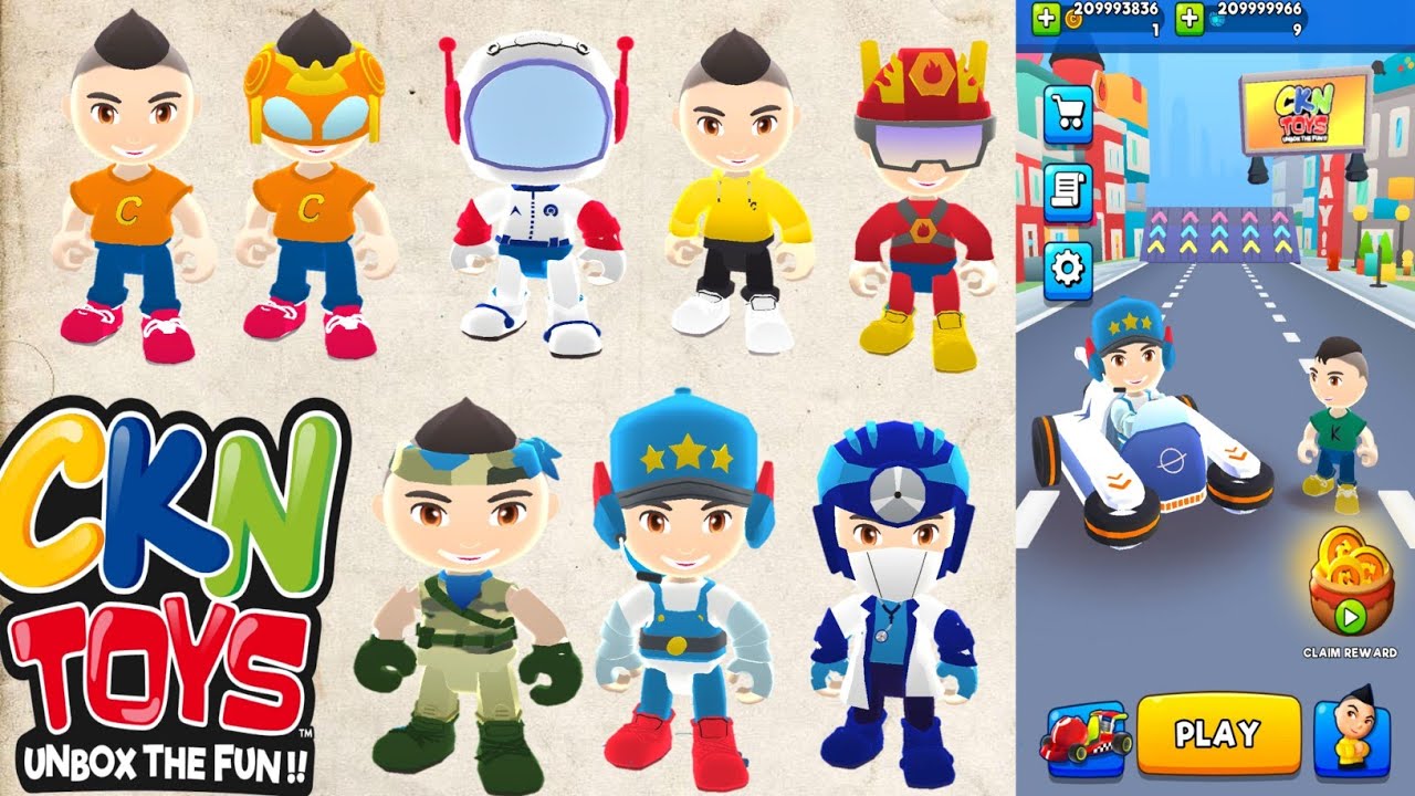 CKN CAR HERO NEW CHARACTER FUNNY GAME PLAY - YouTube