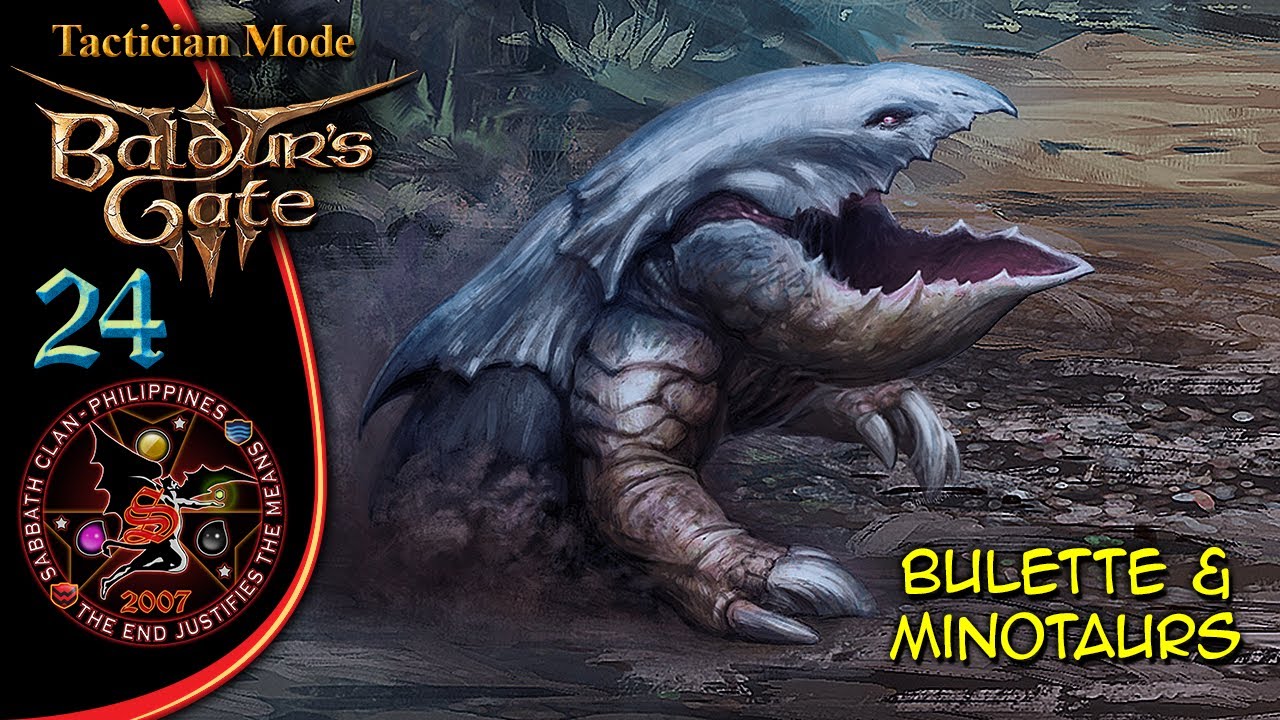 BG3: Underdark 1 – Moon Puzzle, Bulette & Minotaurs – Episode 24 - YouTube