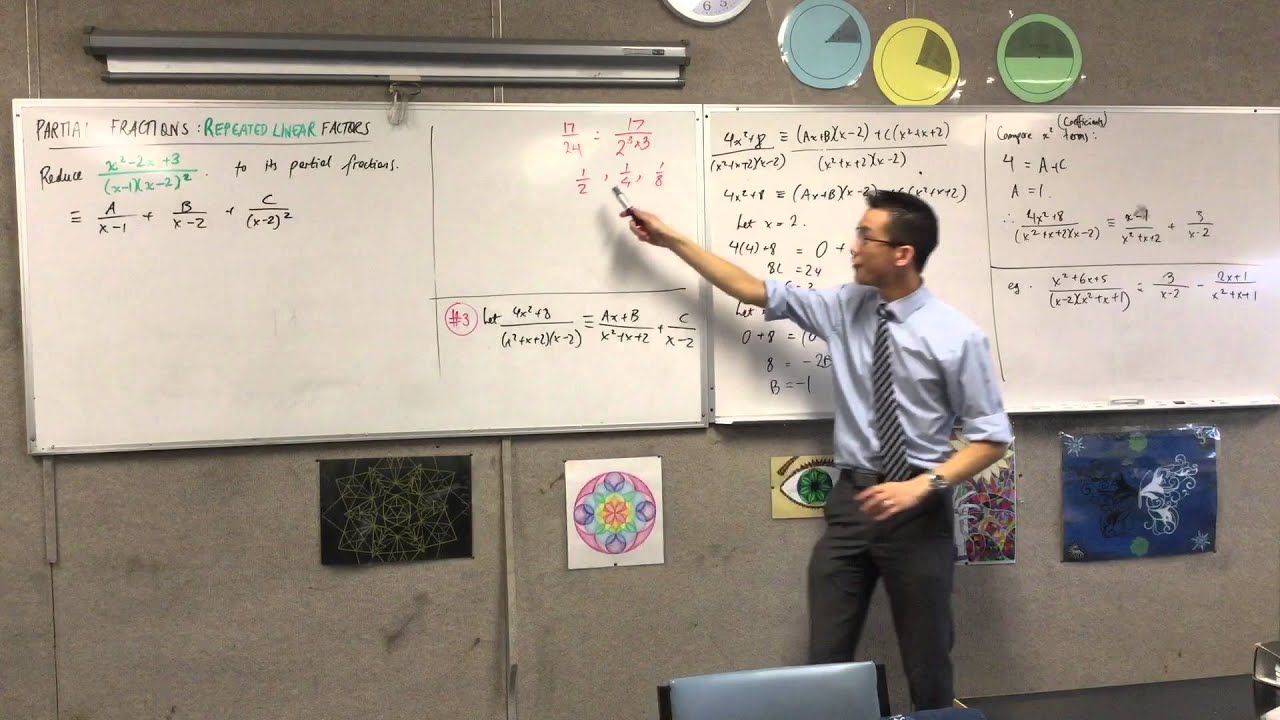 Partial Fraction: Repeated Linear Factors (Technique for Breaking down ...