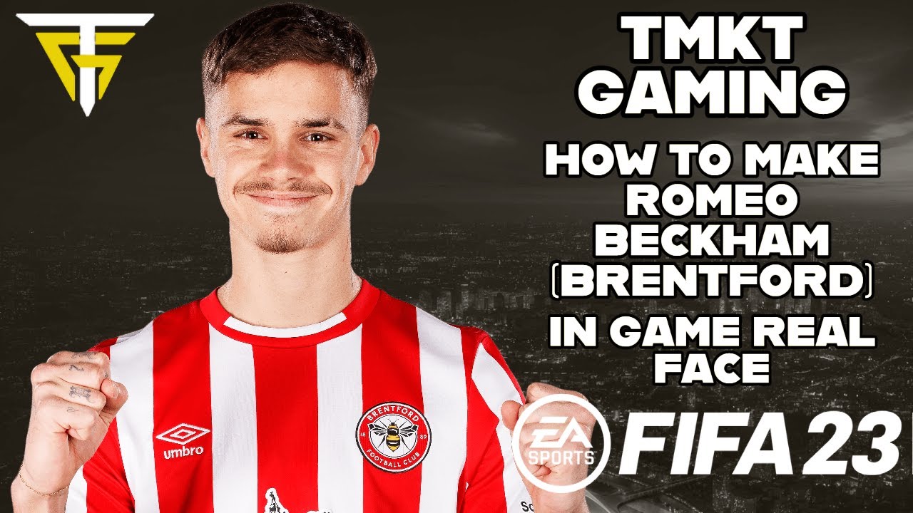 FIFA 23 - How To Make Romeo Beckham (Brentford) - In Game Real Face ...