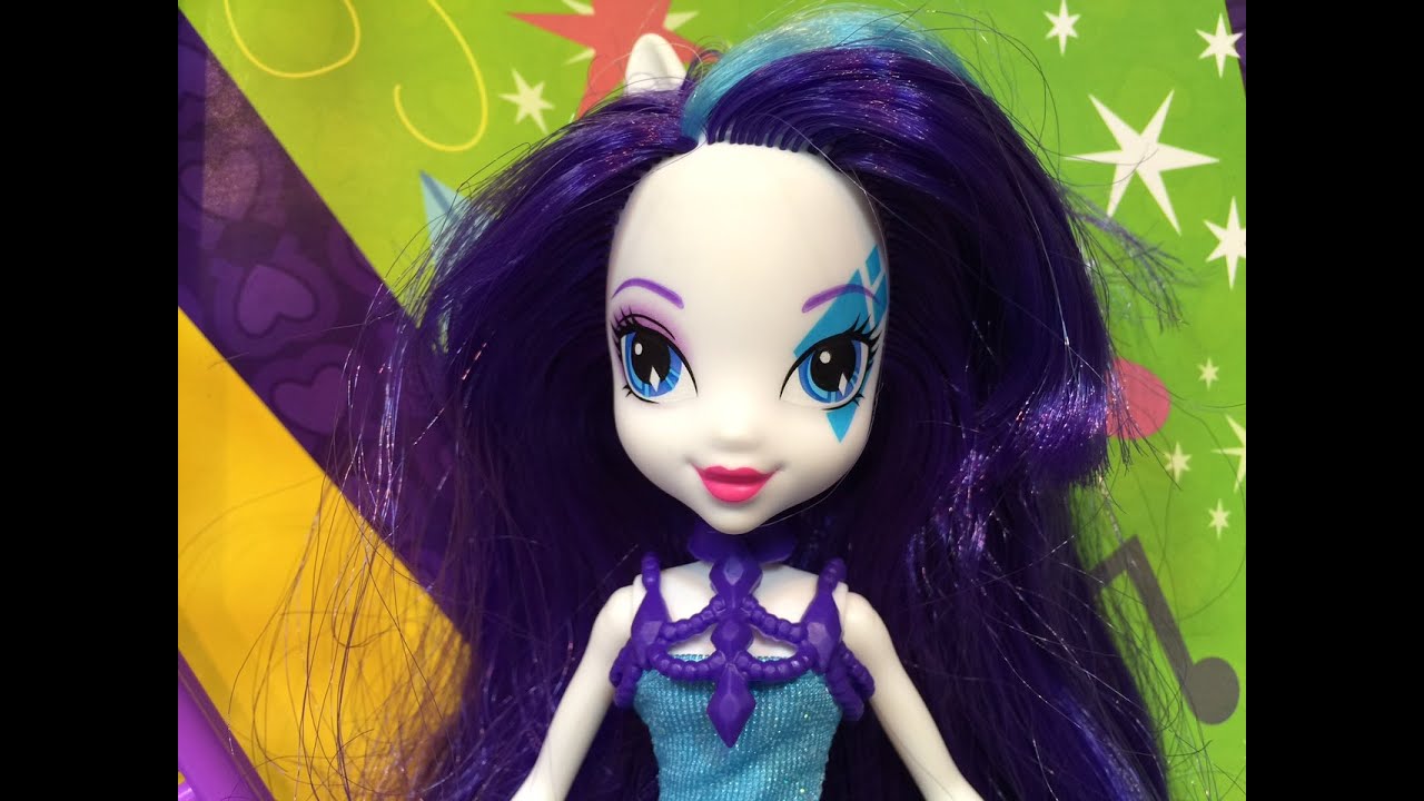 Rarity Rainbow Rocks Equestria Girls My Little Pony with Fashions ...