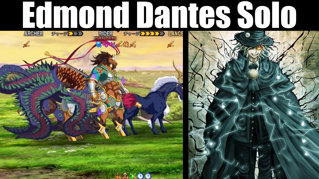 Lostbelt 6 Red Hare Battle - Edmond Dantes Solo [FGO] - YouTube