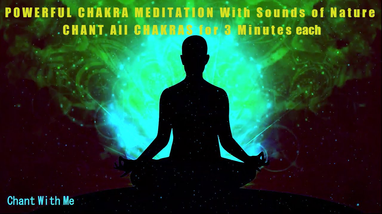 Chakra Meditation by Drsyaa - 3 minute chant on each chakra - LAM, VAM ...
