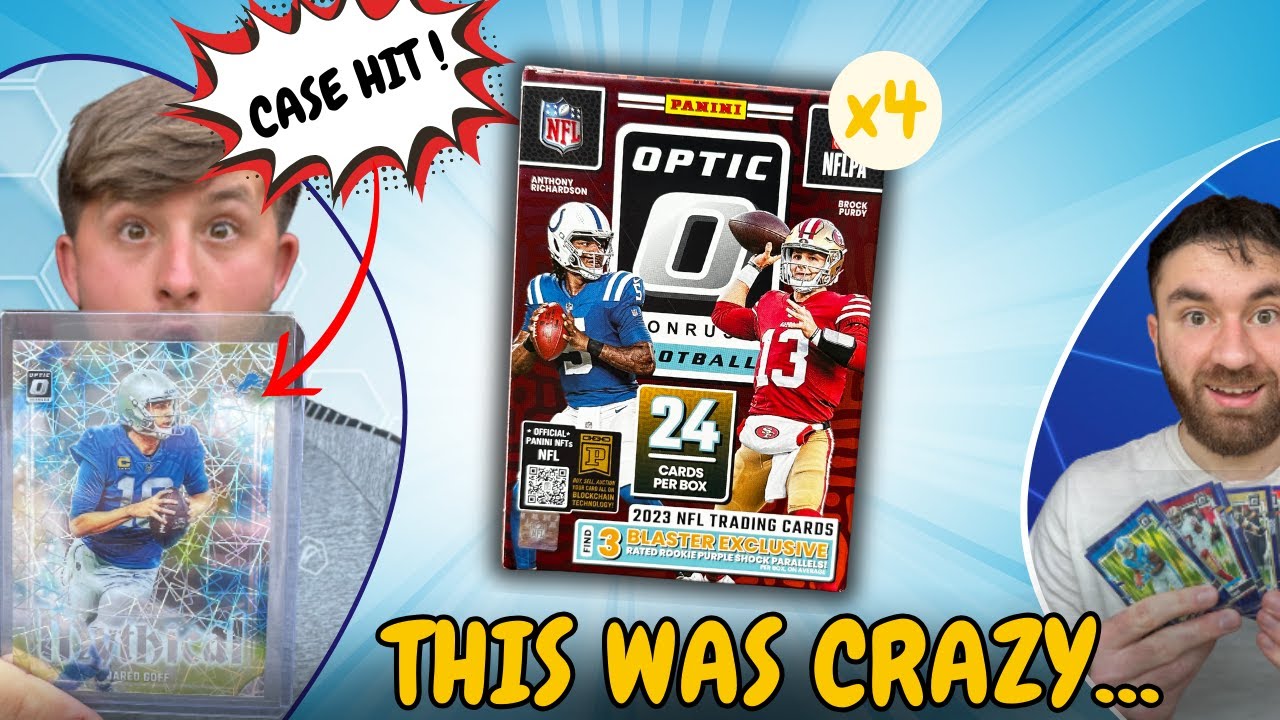 CASE HIT! 🤯 | NEW! 2023 Panini Optic Football Blaster Box Review 🔥 ...