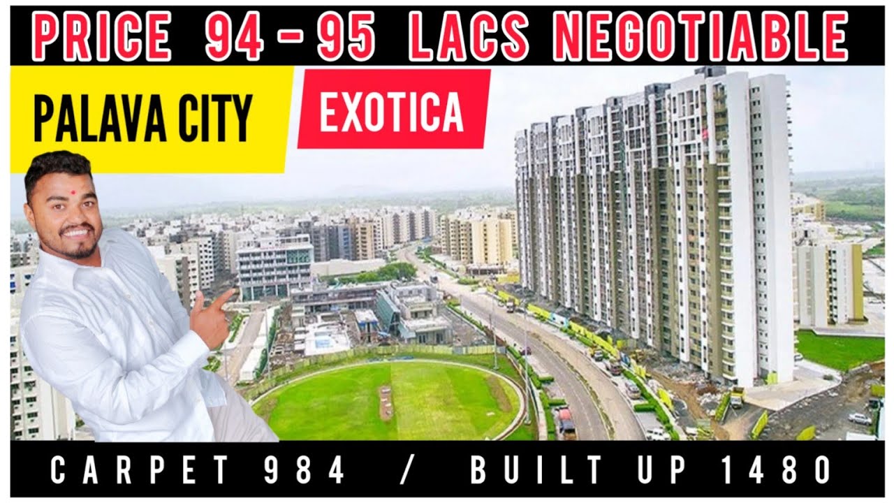 Lodha Palava City Exotica 2Bhk Sale - YouTube