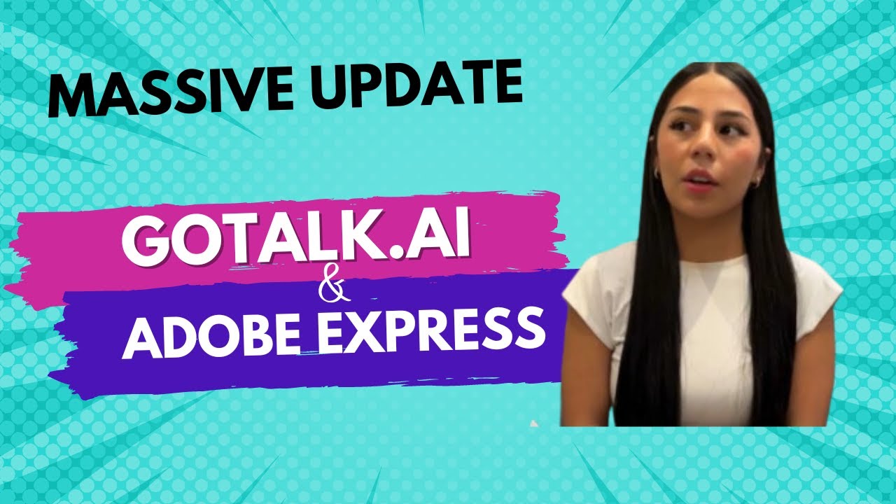 Gotalk.ai Now on Adobe Express! - YouTube