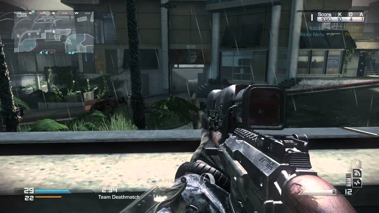 Call of Duty® Ghosts Stormfront sniping - YouTube