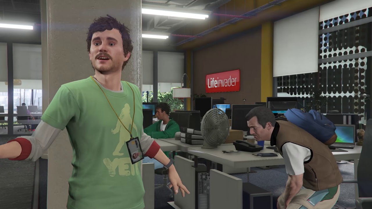 GTA 5 GamePlay || Life Invader Mission || Friend Request Mission - YouTube