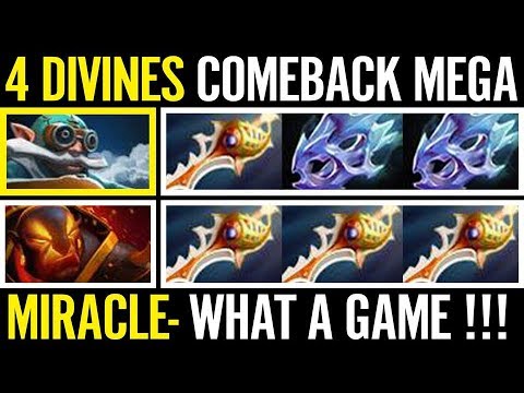 Miracle Most Epic Comeback Divine Rapier Gameplay Dota 2 - YouTube