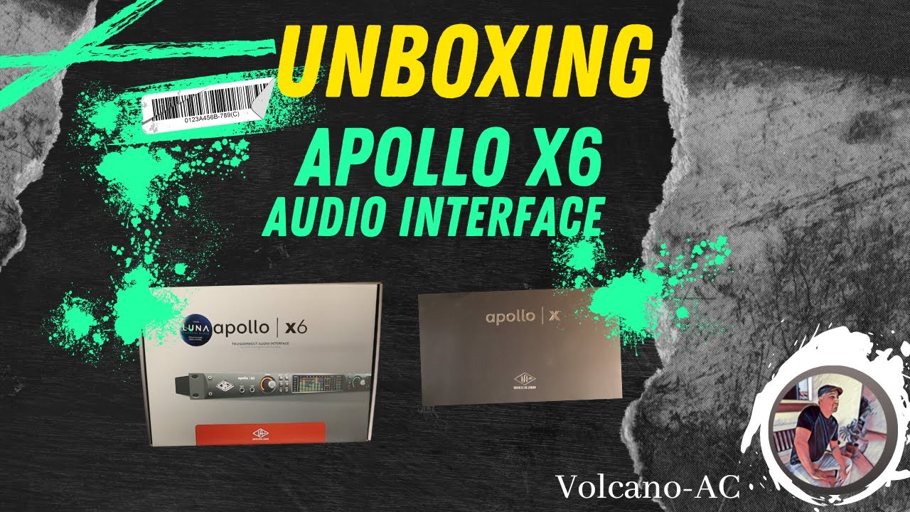 Unboxing the Universal Audio Apollo x6 audio interface. - YouTube