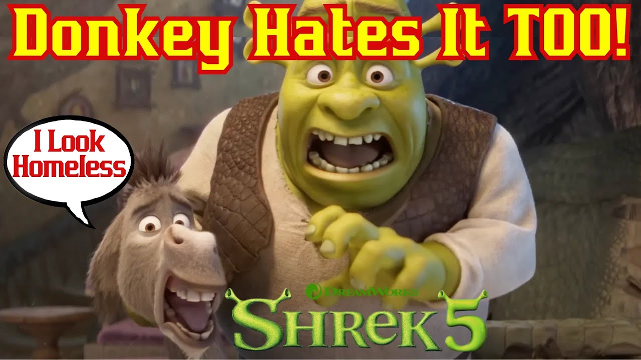 Shrek 5 Trailer ROASTED By Donkey After Fan Backlash Over Universals ...