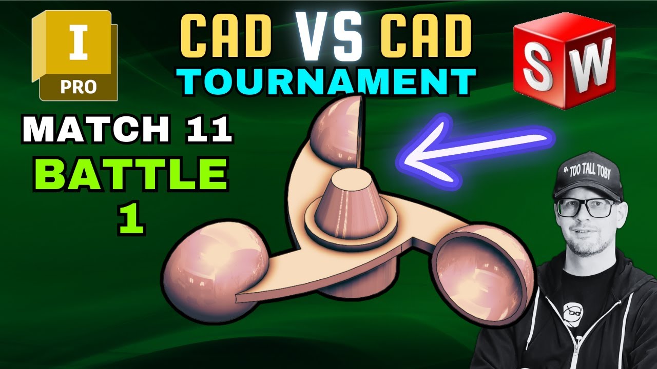3D CAD esports - TOURNAMENT HIGHLIGHT - Match 11 - TITANIUM VS ChrisBCo ...