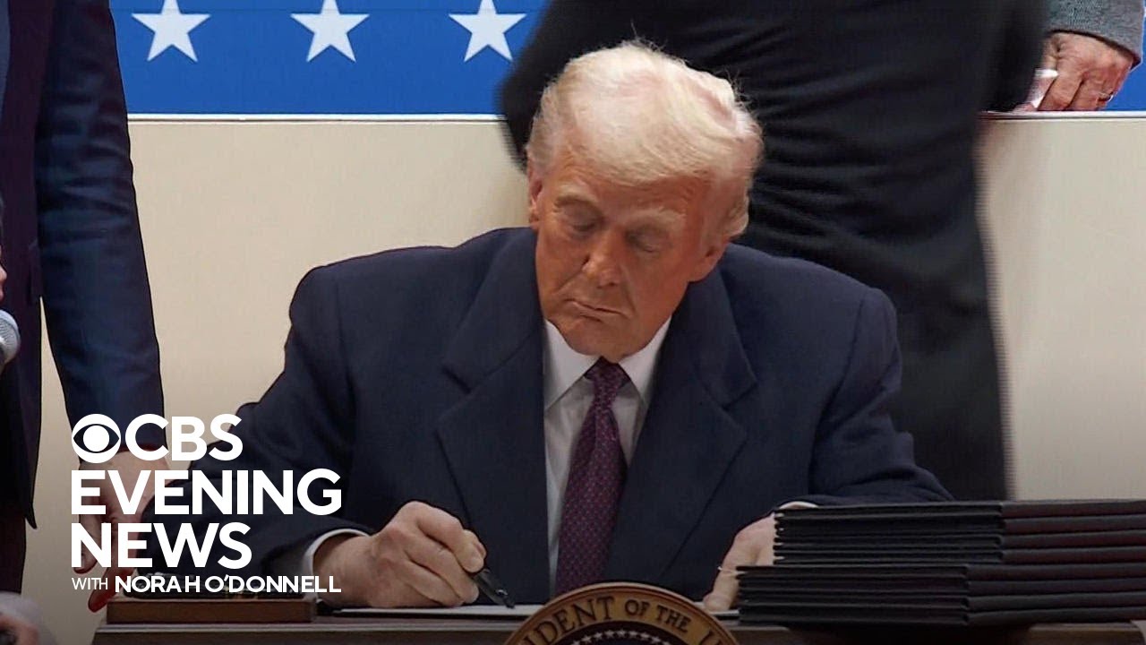 What to know about Trump's Day 1 executive actions - YouTube