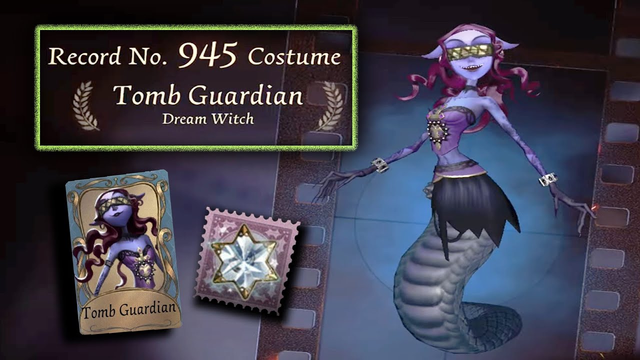 The Dream Witch's Newest Skin "Tomb Guardian" Gameplay | Identity V ...