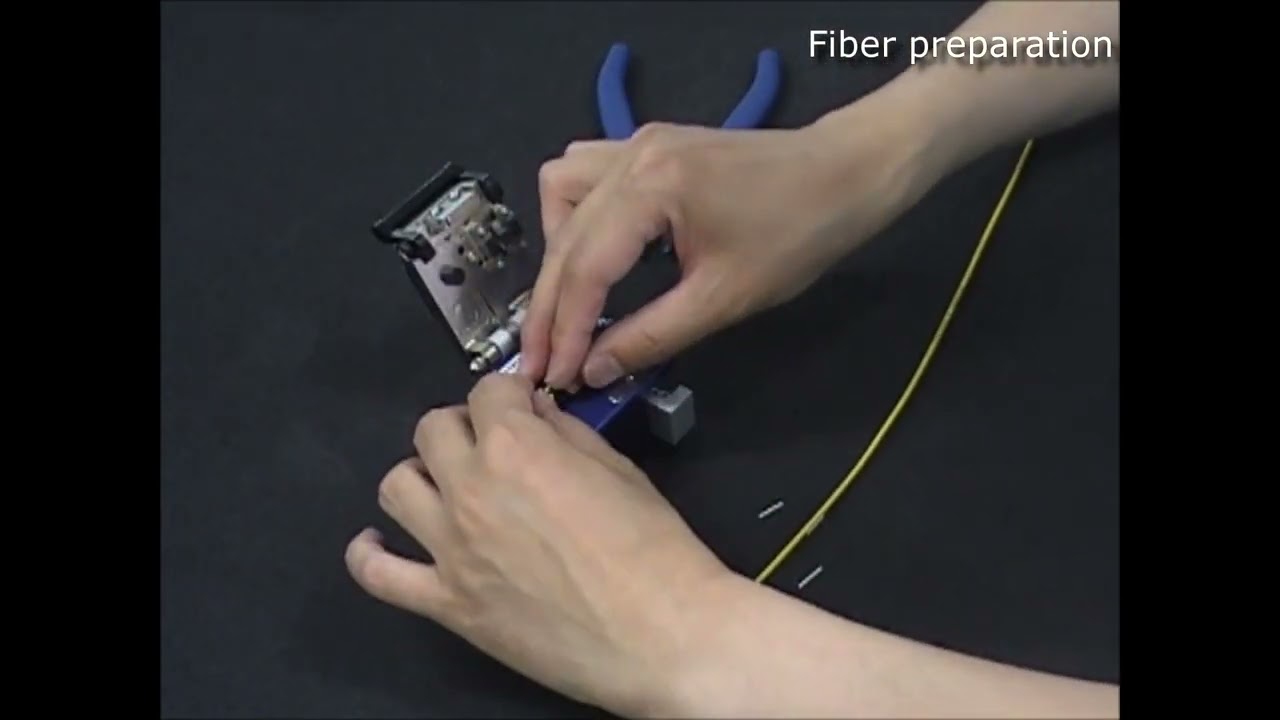 Lynx-CustomFit™ Splice-On connector (LC, Cord type) - YouTube