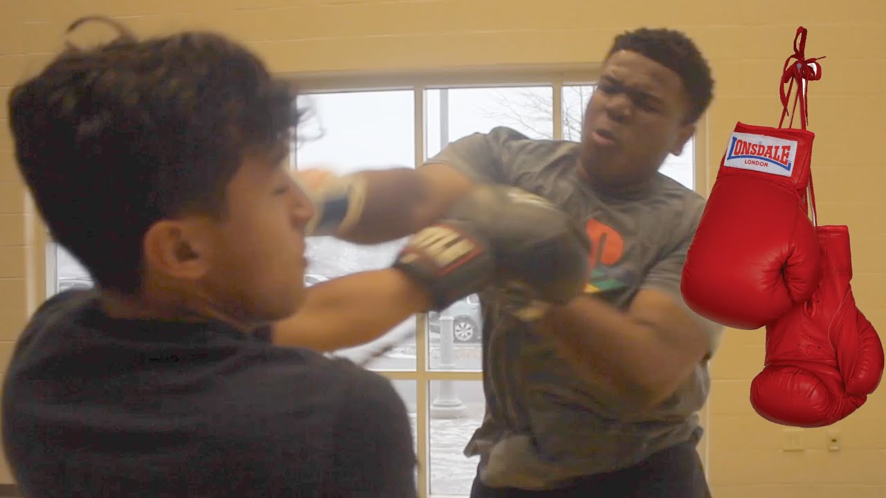 BOXING AT SCHOOL!! (Gone Wrong) - YouTube