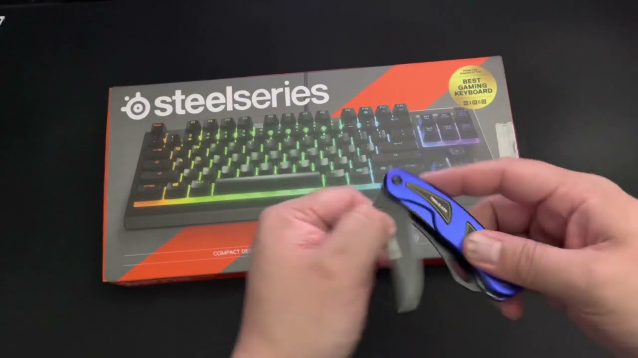 SteelSeries Apex 3 TKL Unboxing - YouTube