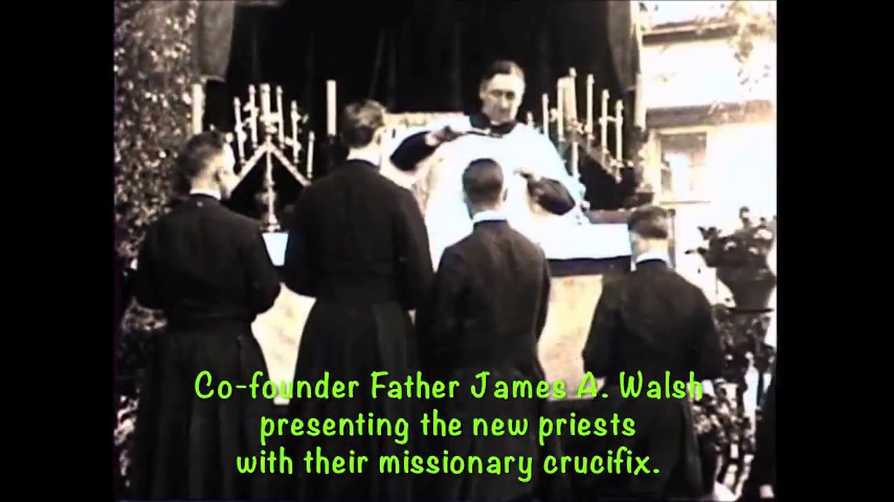 Maryknoll Sending Ceremony with Fr James A Walsh - YouTube