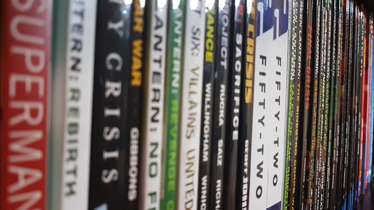 My DC Comics Collection (correct reading order) - YouTube