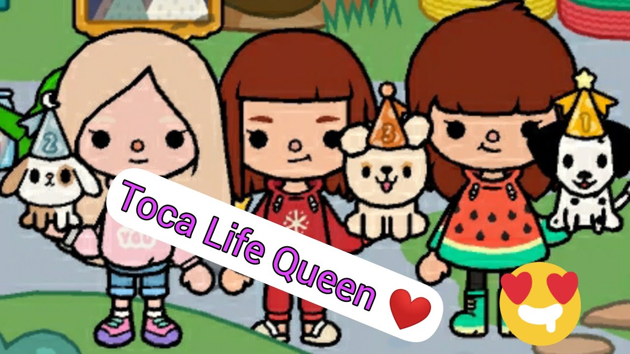 Toca Life Queen ile buluştum ️ ️ ️ - YouTube