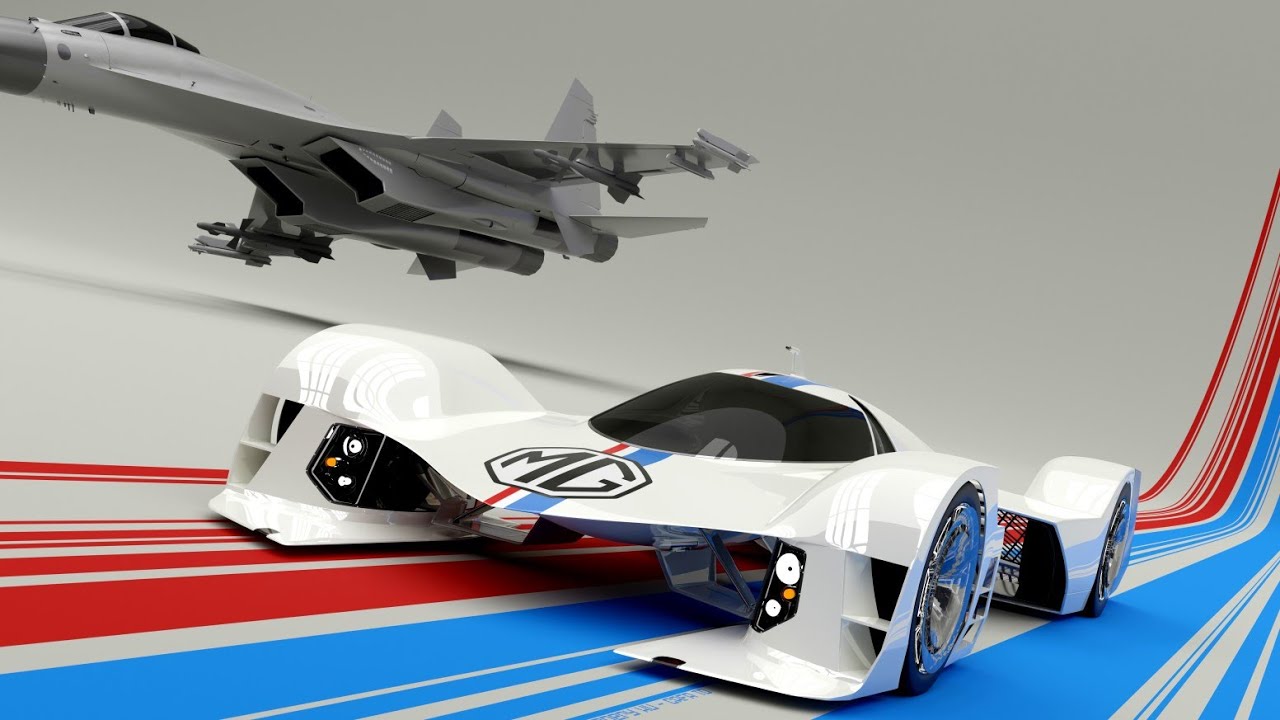 FASTEST SUPERCAR IN THE WORLD l MG ROCKET ll - 870km/h - YouTube