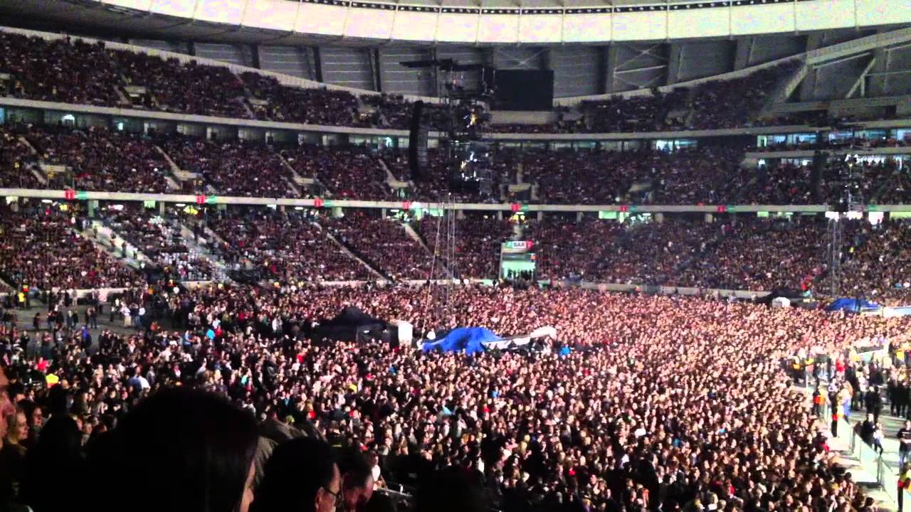 Coldplay Live in Cape Town 2011 - Audience Overview - YouTube