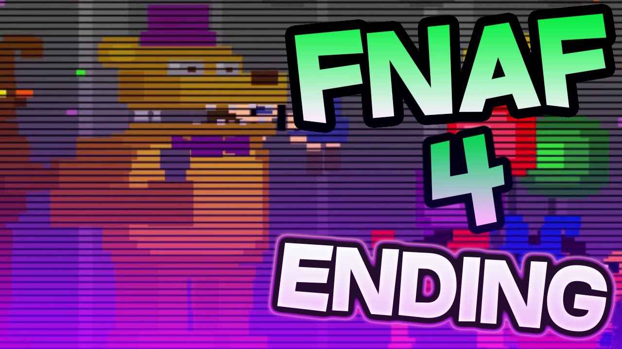 FNAF 4 ENDING || FREDBEAR CAUSED BITE of 87 CONFIRMED || Five Nights at ...
