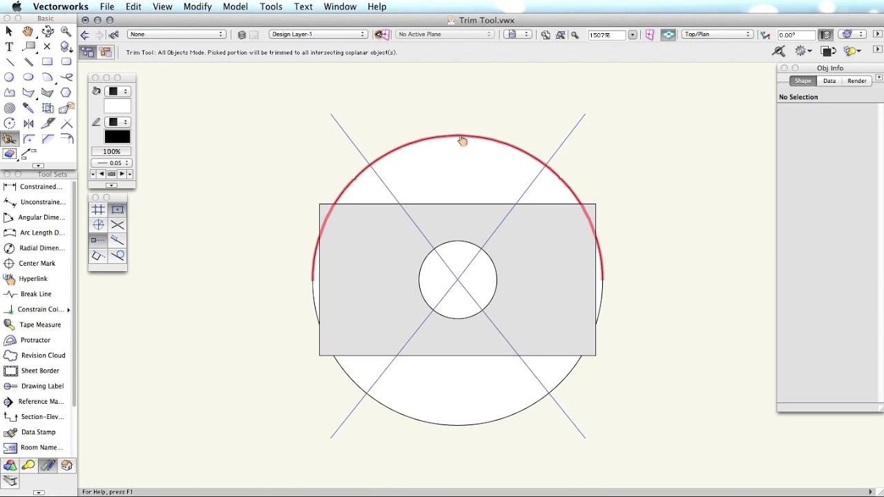 Manipulating 2D Geometry - Trim - YouTube