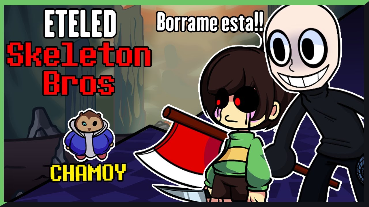Skeleton Bros Sans y Eteled Historia y Curiosidades Friday Night Funkin ...