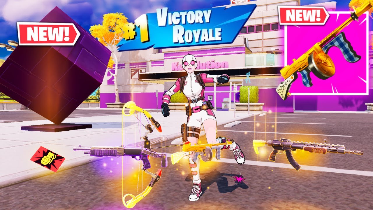 GWENPOOL vs NEW OG MYTHIC’S CHALLENGE (NEW! Fortnite OG Chapter 2 Remix ...