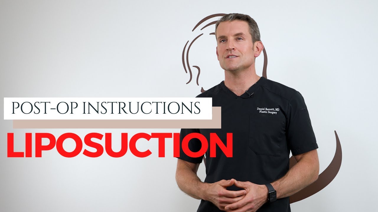 Liposuction Post-op Instructions | Dr. Barrett Beverly Hills - YouTube