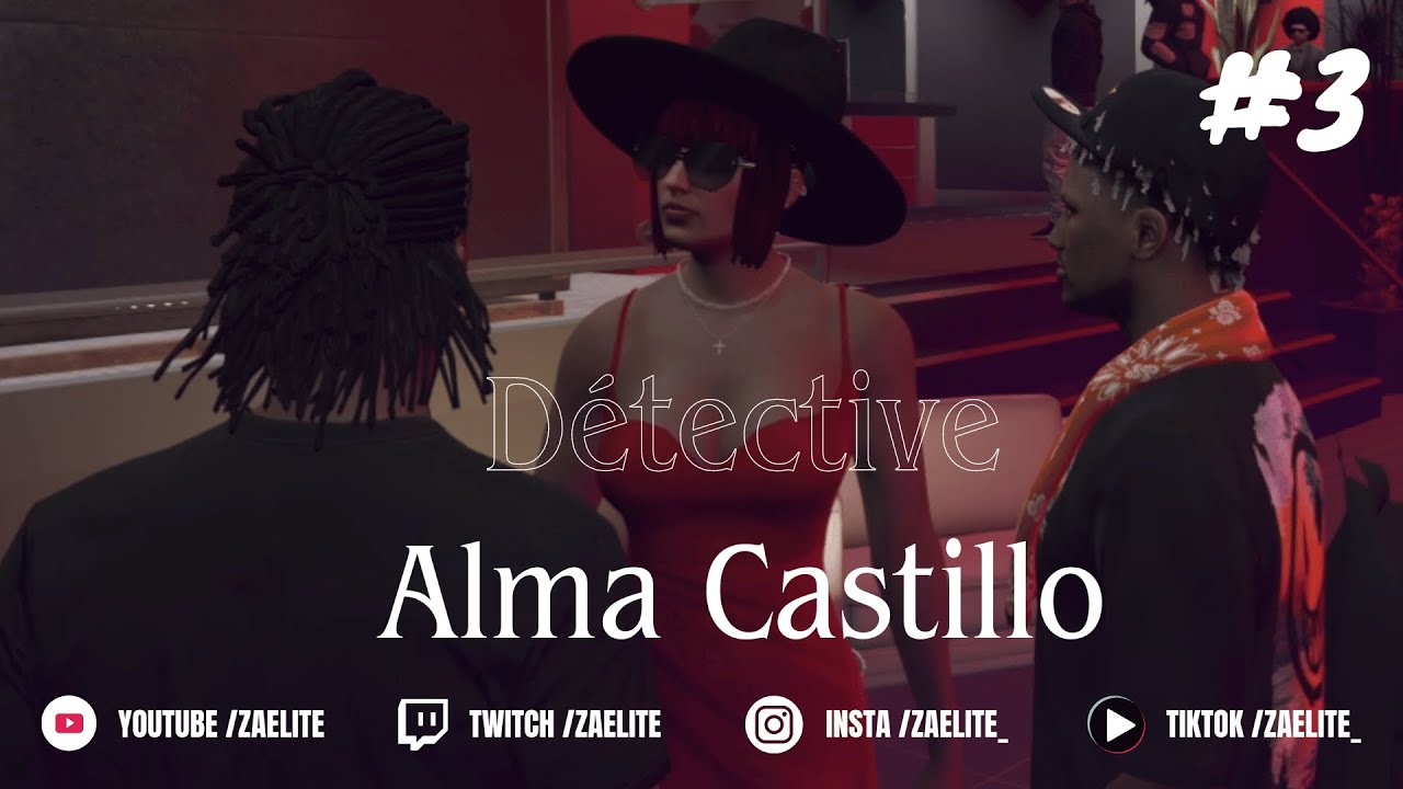 Alma Castillo - Soirée infiltration | Hoopers - GTARP #3 - YouTube