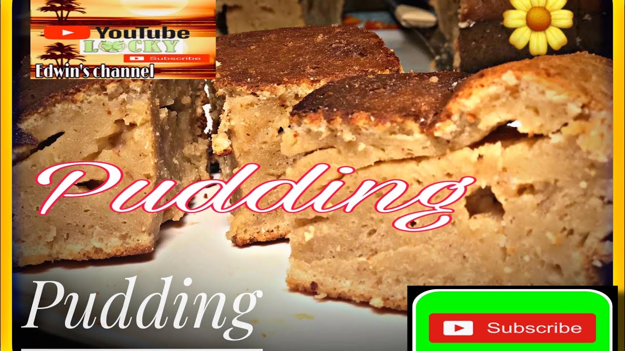 How to make pudding cake? Edwin’s cooking 101.6 my own version. - YouTube