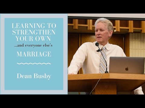 Dean Busby - Learning to Strengthen Your Own, And Everyone Else's ...