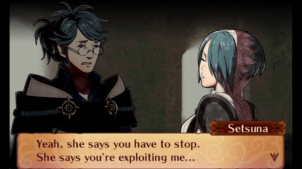 Yukimura & Setsuna Full C-S Support Conversation - YouTube