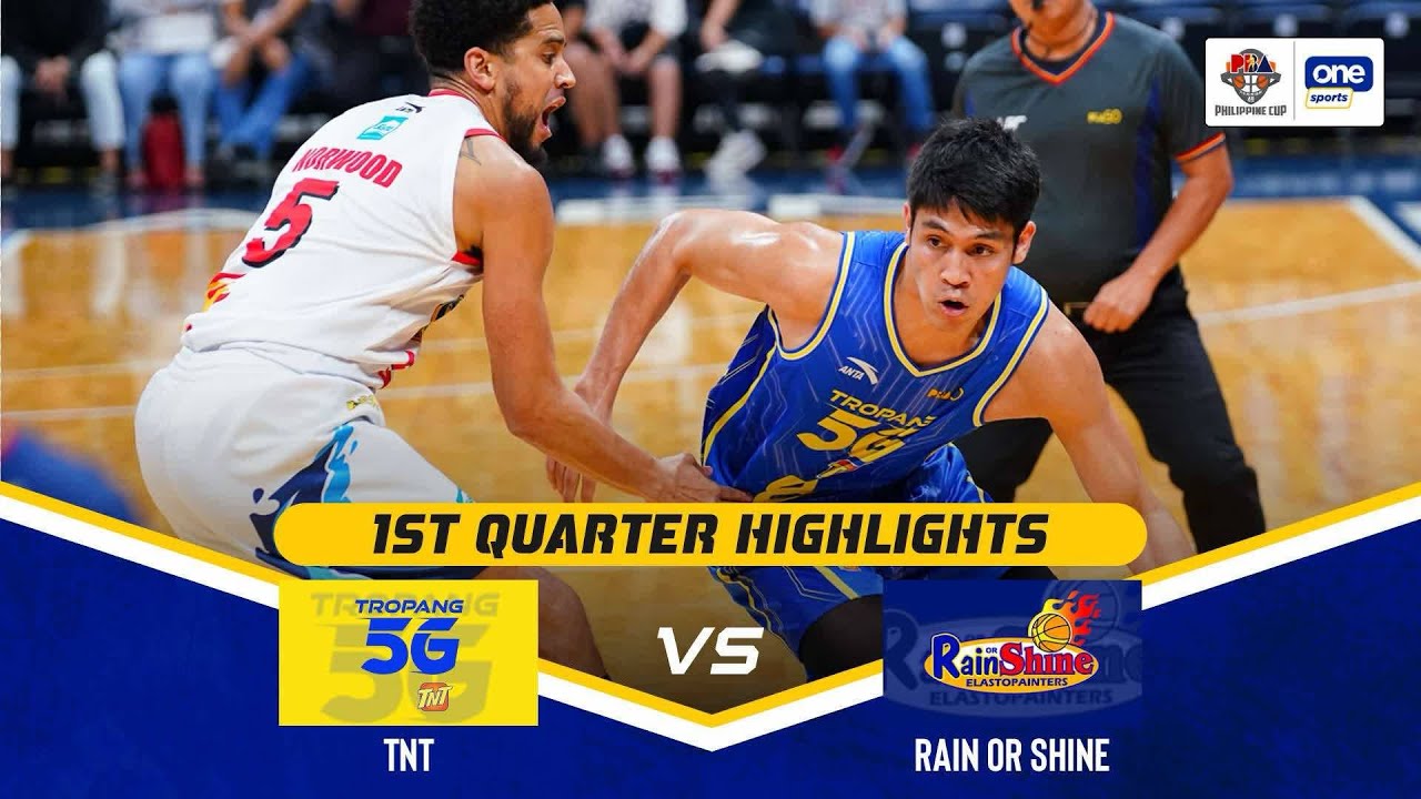 TNT vs. RAIN OR SHINE | 1ST QUARTER HIGHLIGHTS | SEMIFINALS | PBA ...