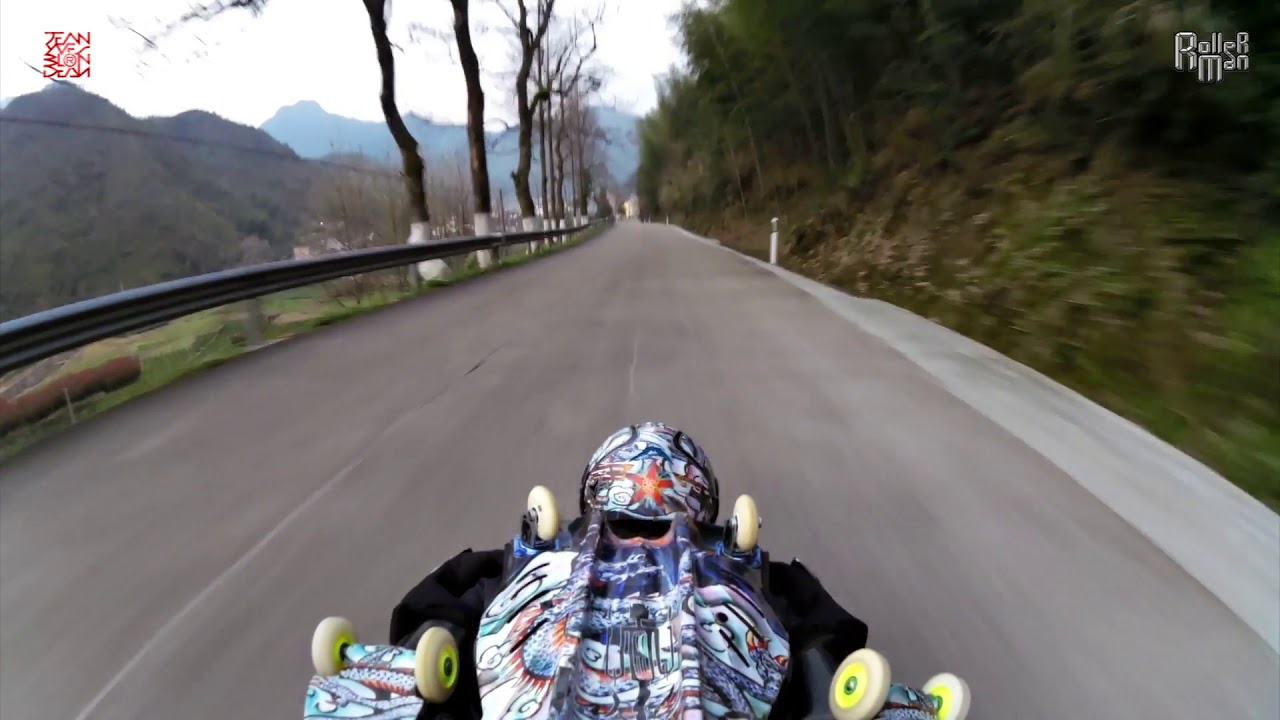 Rollerman @ baimashan day 3 BRUTAL SPEED - YouTube