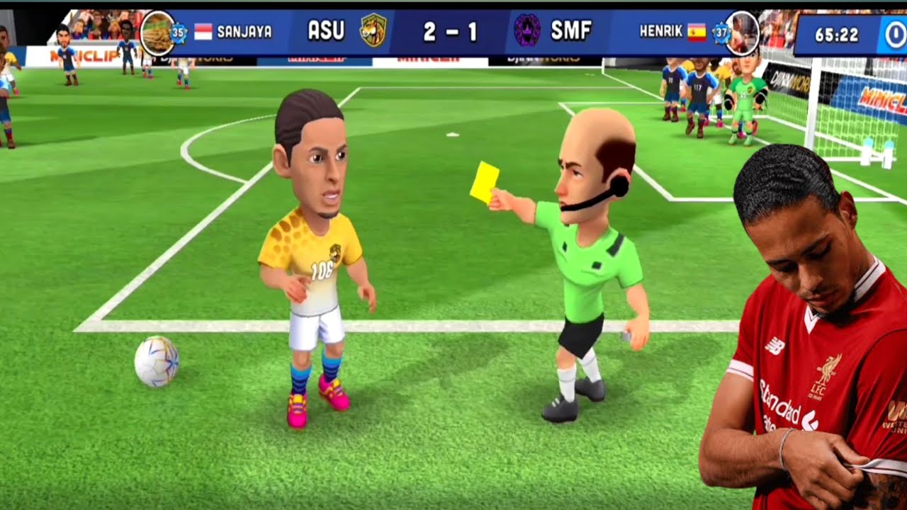 Mini Football New Update - Virgil Van Dijk Unlocked ! - YouTube