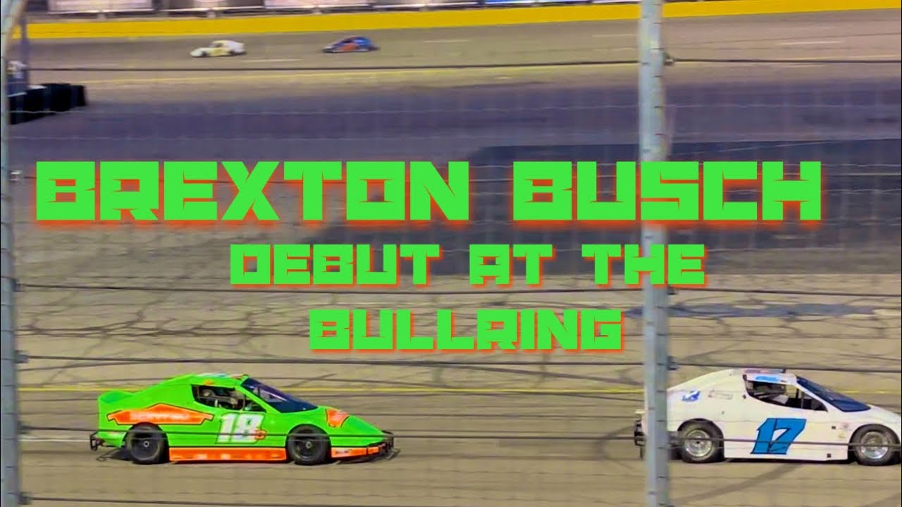 Brexton Busch debut at the bullring Las Vegas motor speedway - YouTube