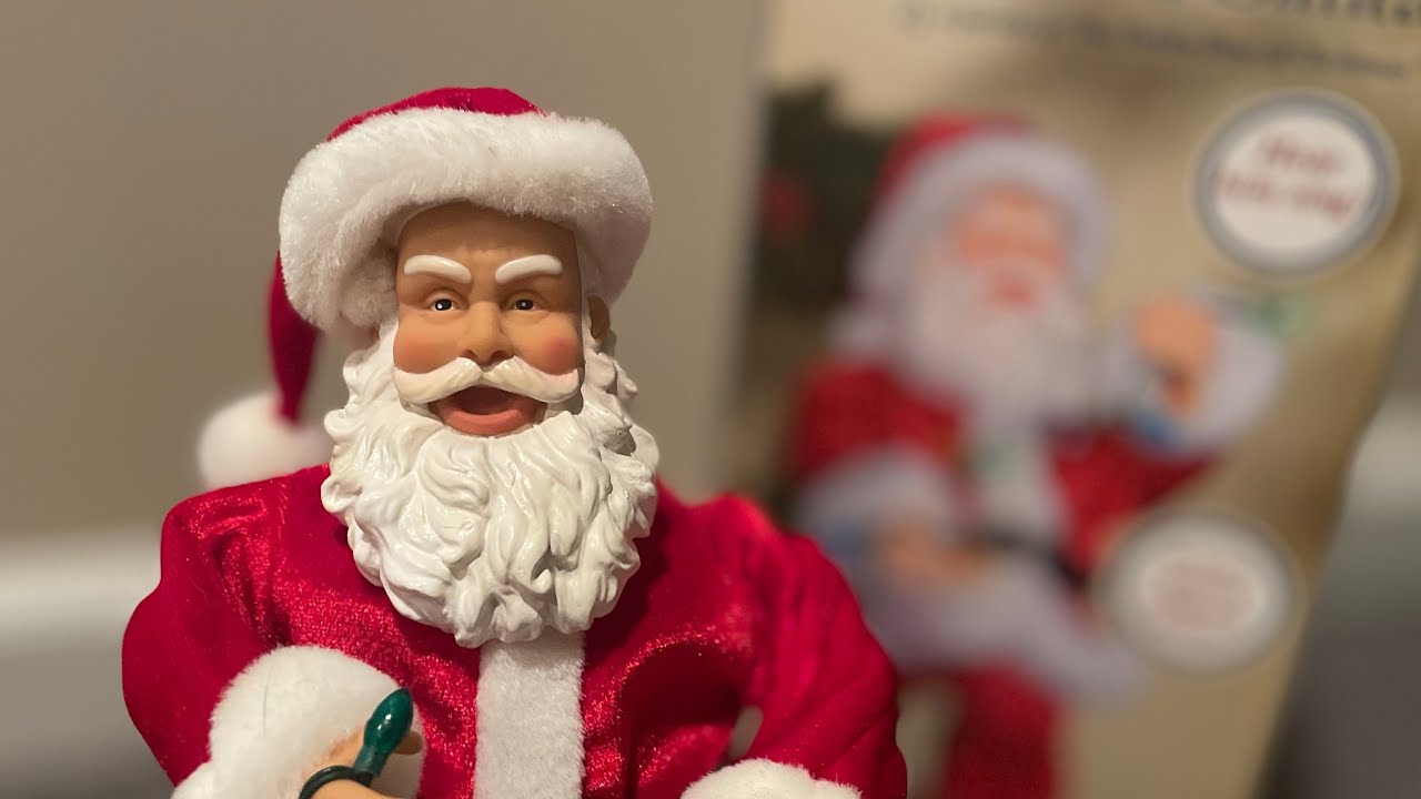 Gemmy - Holidazed Santa "12 Days Of Christmas" - YouTube
