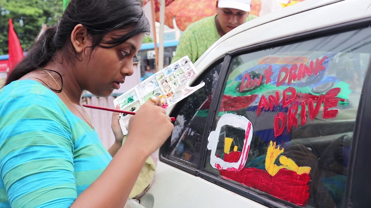 Safe Drive, Save Life| Save People# Road awareness# drawing #road ...