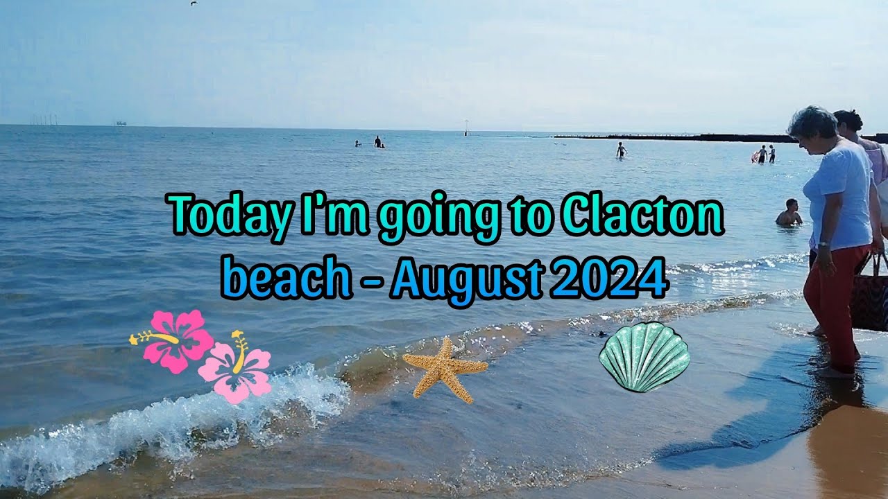 Clacton on sea beach! Beach walking tour 4k! | Great place to visit ...