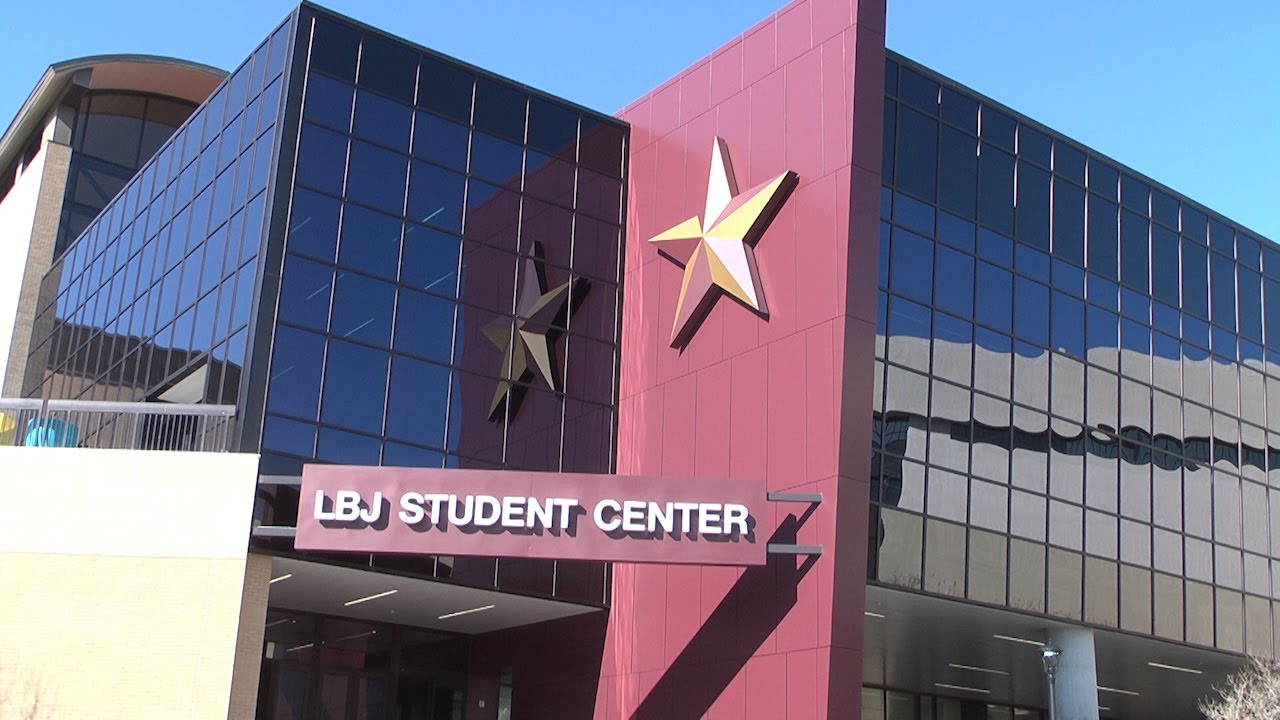 LBJ Student Center Reopens - YouTube