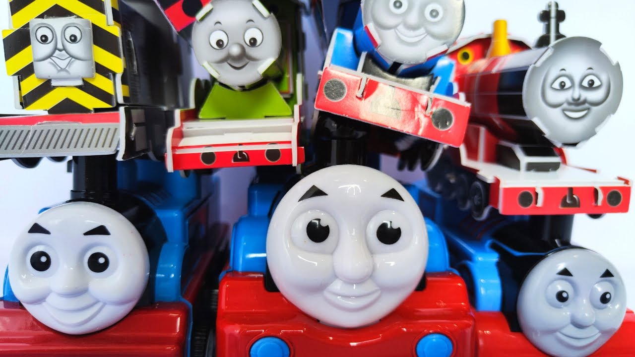 Review Thomas And Friends, Paper Engine, 3D Puzzle, Train Go Go, Train ...