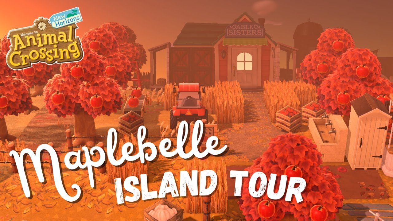 Overgrown Cozy Fall Cottagecore Island Tour Animal Crossing New ...